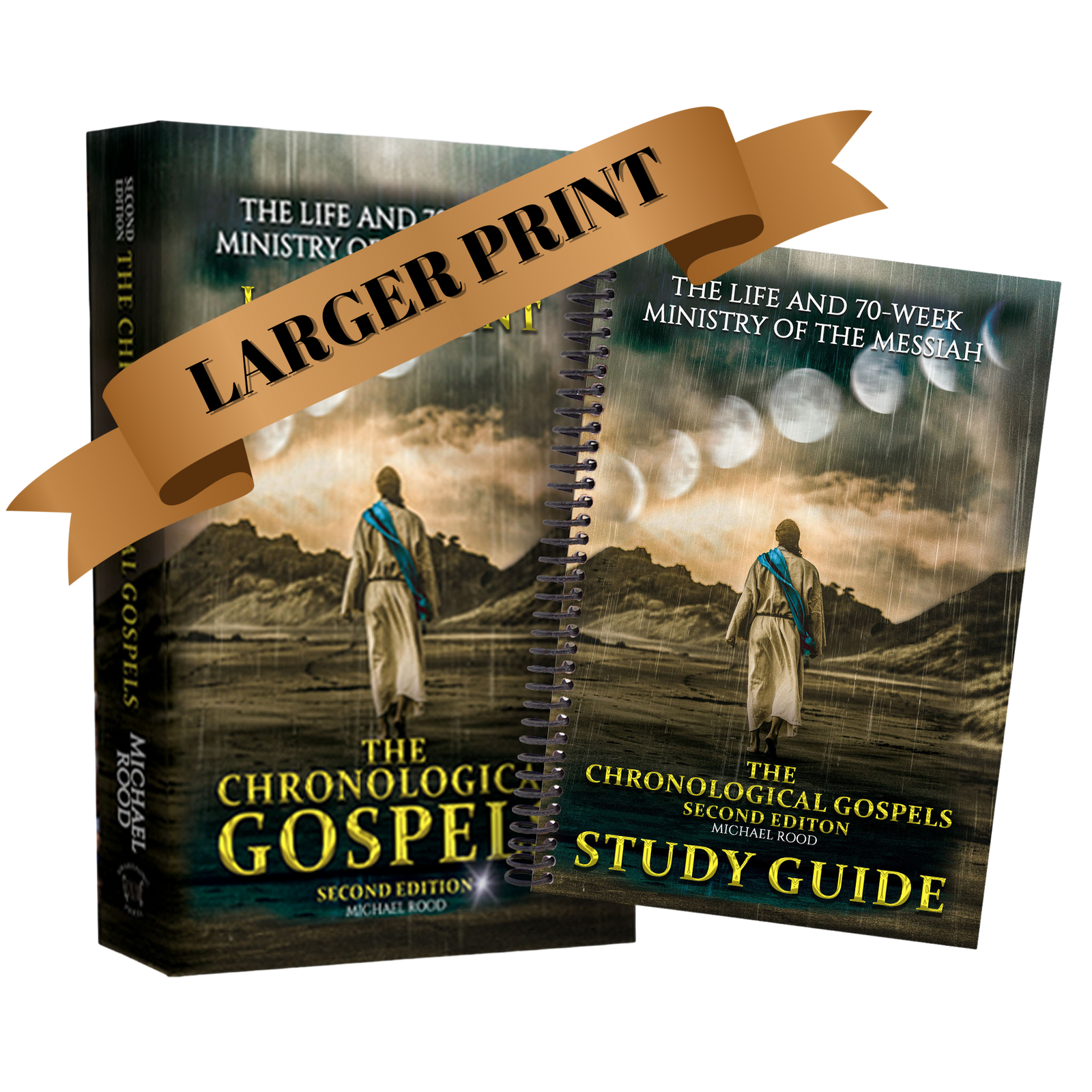 LARGER PRINT EDITION - The Chronological Gospels Study Bundle (Second ...