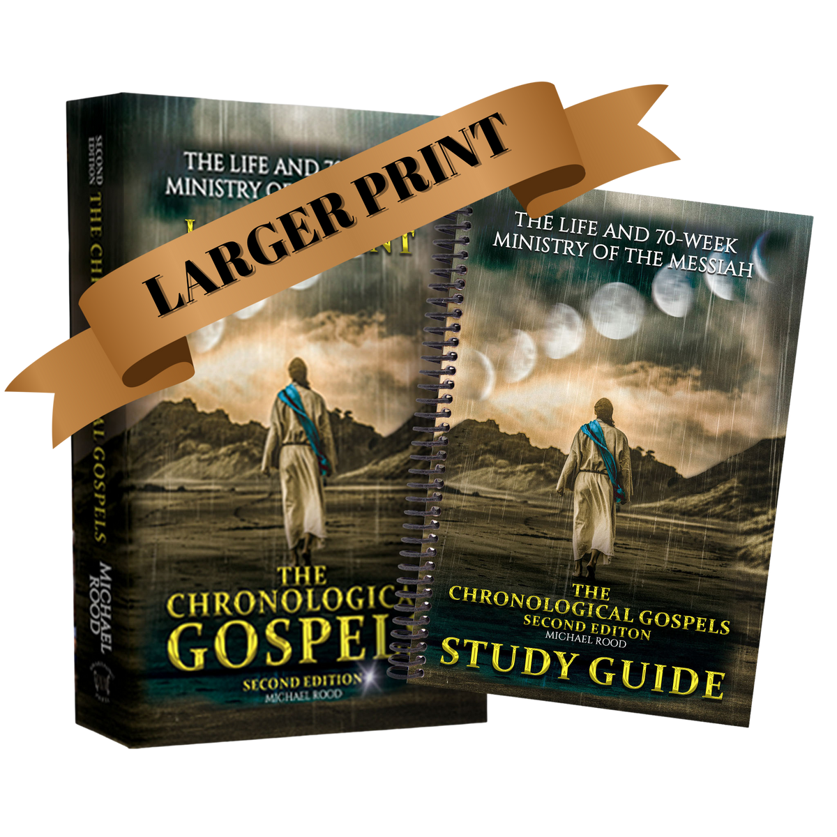 LARGER PRINT EDITION - The Chronological Gospels Study Bundle (Second ...